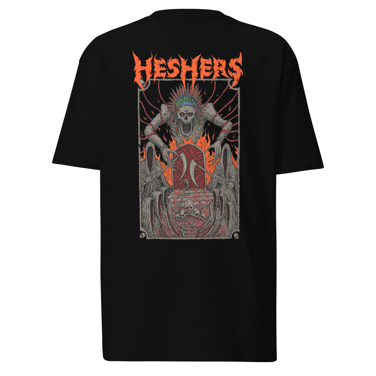 Thanks Front & Back - Heavyweight Tee – Heshers